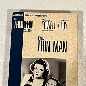 MGM | Media | The Thin Man The Thin Man Collection Vhs Movie Vcr Tape ...